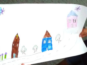 Kids turn recycled over-sized paper into hand-made maps – KTUA